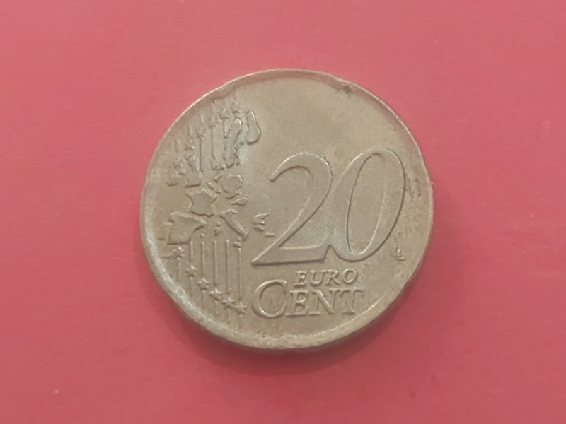 Grčka - 20 euro cent 2002 god