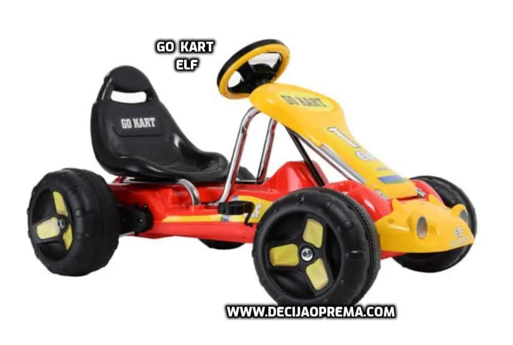 Formula na Pedale Go Kart Elf Crvena