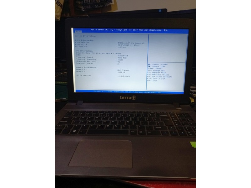 Laptop Terra / i3 6100U / 15.6