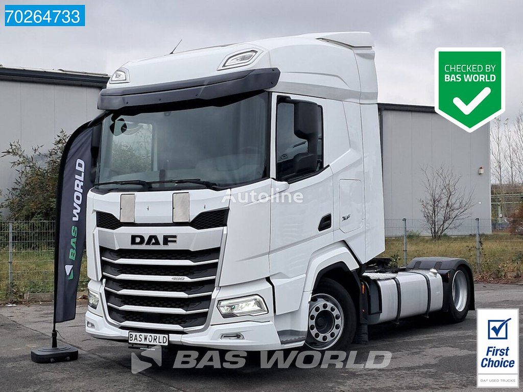 DAF XF 480 4X2 Mega 2xTanks ACC LED Euro 6 tegljač