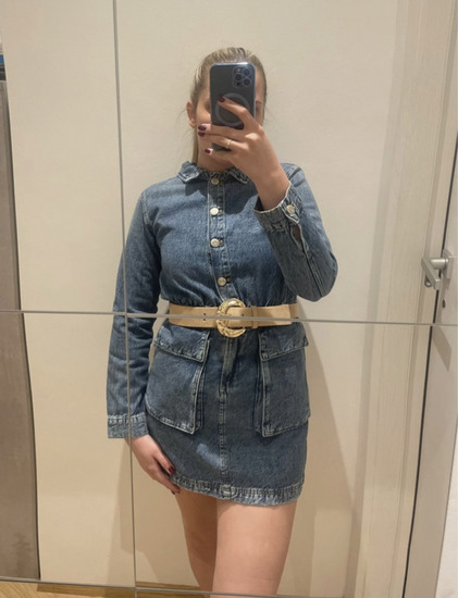 Zara denim haljina