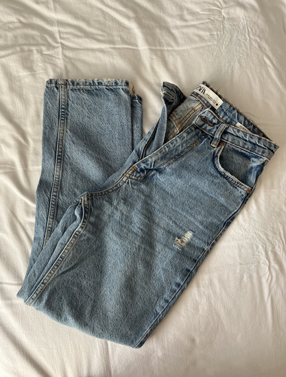 Zara mom jeans