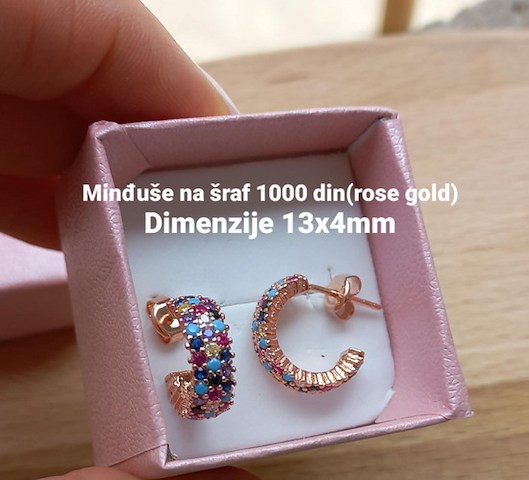 mindjuse na sraf rose gold 925