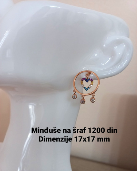 mindjuse na sraf rose gold 925