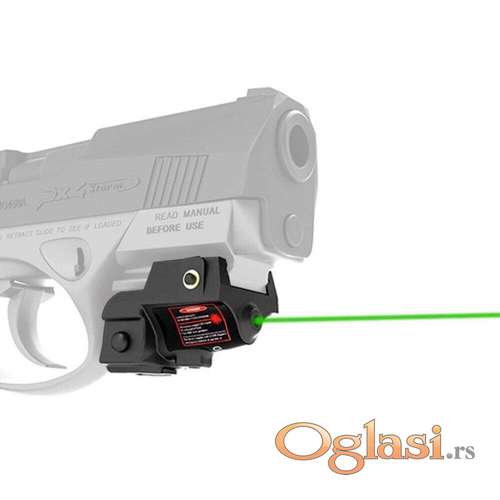 Red dot zeleni laser