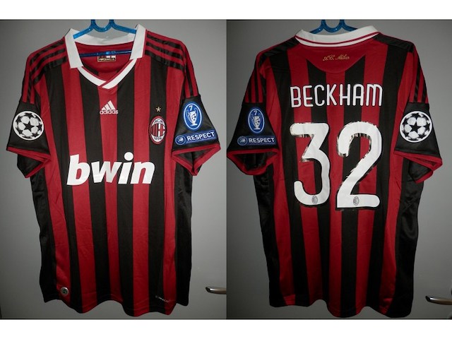 Milan dres 2009-10 David Beckham 32