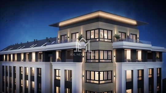 Četvorosoban - Duplex 117.12m2, terasa na krovu Gr