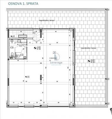 Surčin, Lokal, 258,32 m2 + 111m2 terasa