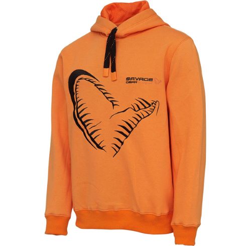 Savage Gear Mega Jaw Sun Orange dukserica L