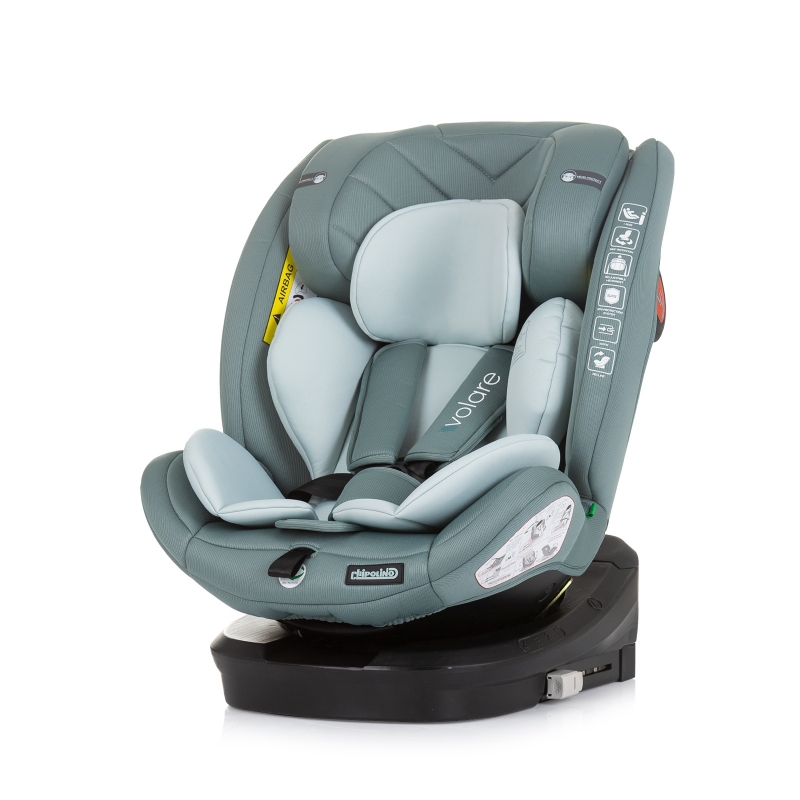 Chipolino Volare Isofix i-Size auto sedište 40-150cm Pastel Green