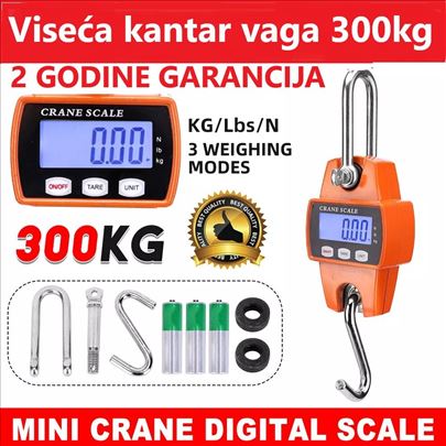 Profesionalna digitalna vaga 300kg KANTAR viseća