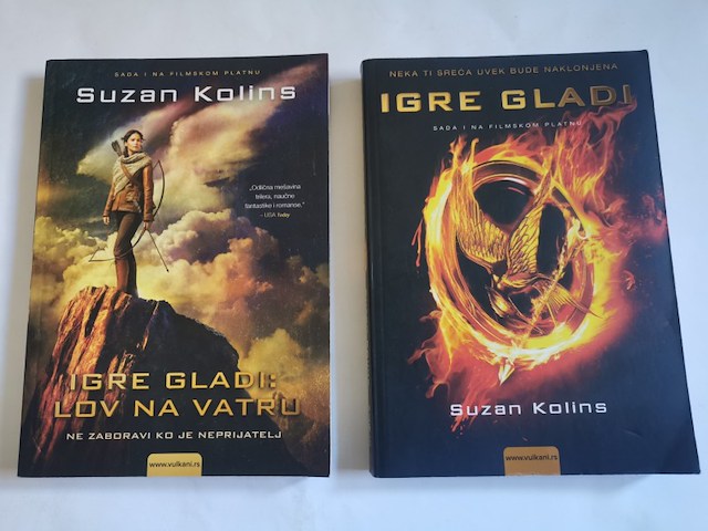 Igre gladi +  Igre gladi : Lov na vatru - Suzan Kolins