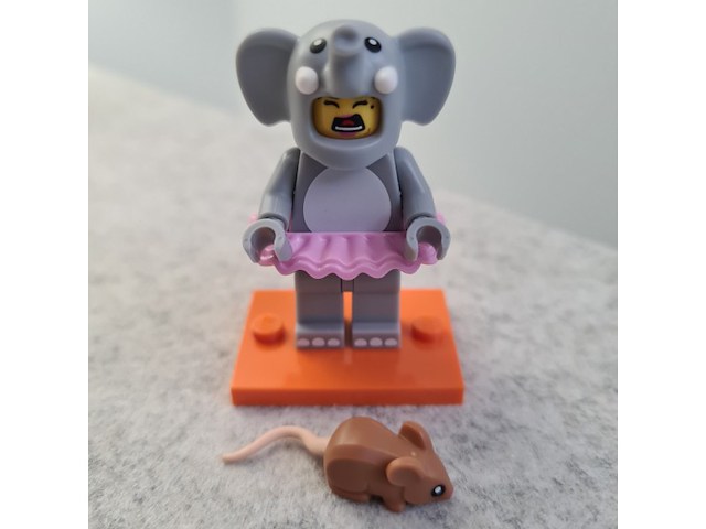 LEGO minifigura serije 18, Elephant Costume Girl