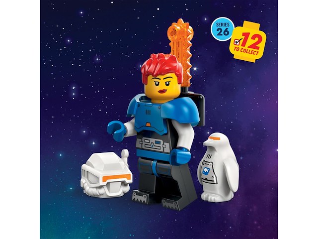 LEGO minifigura serije 26 Ice Planet Explorer