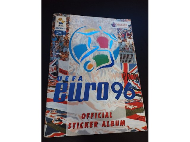 Album EURO 96 MERLIN popunjen