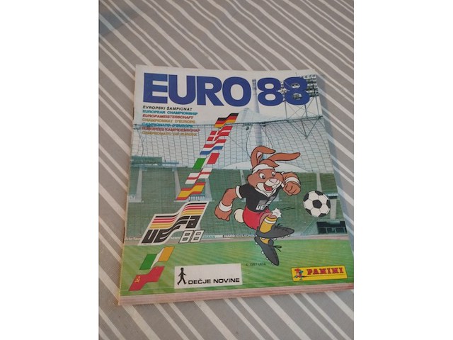 Album EURO 88 PANINI popunjen