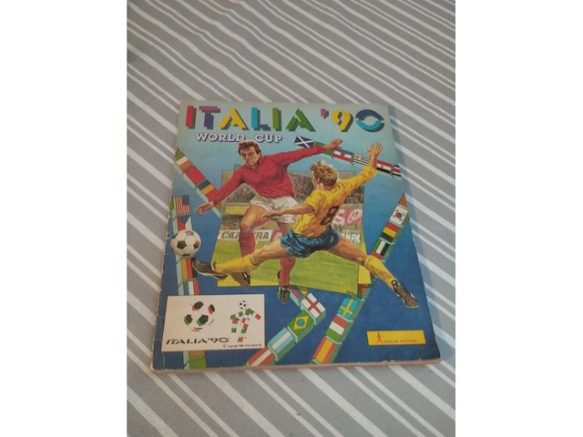 Album WC Italija 90 PANINI popunjen