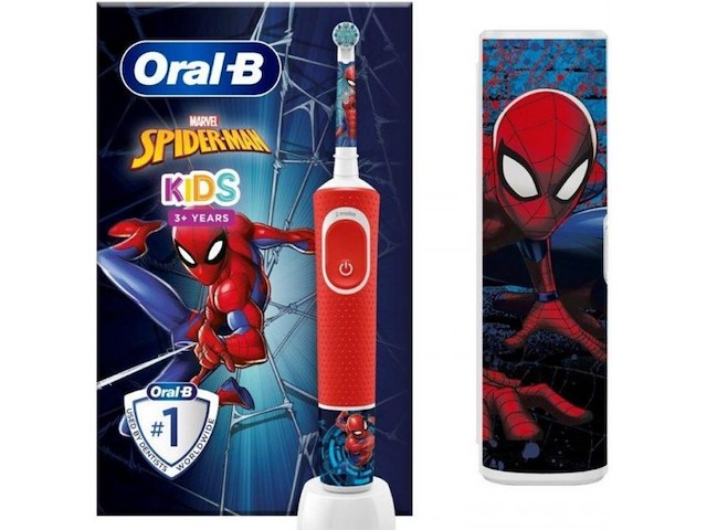 Oral B SPIDERMAN punjiva električna četkica za decu