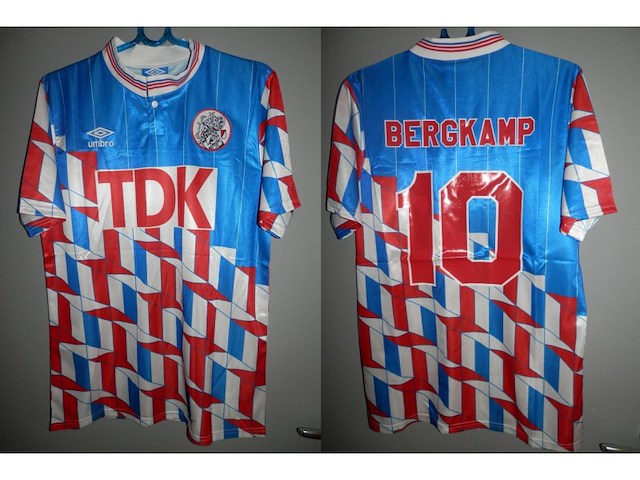 Ajax dres 1990-91 Denis Bergkamp 10 (Gostujući)