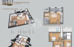 Četvorosoban - DUPLEX 107m2, 2 terase na krovu GRATIS, mogućnost dogovora oko cene