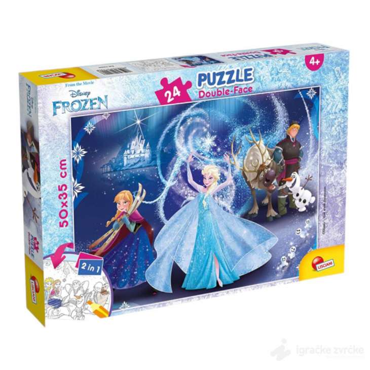 Slagalica Frozen 2u1 (24pcs)