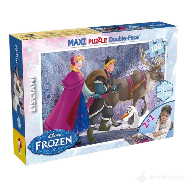 Slagalica Frozen 2u1 MAXI (108pcs)