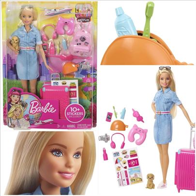 Novi original Barbie Travelle Doll Refresh set