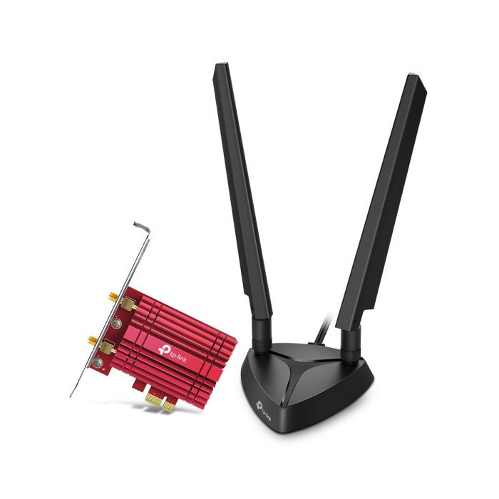 LAN MK PCI-E TP-Link Archer TXE72E WiFi 6 AX5400 dual band 2xExterna antena