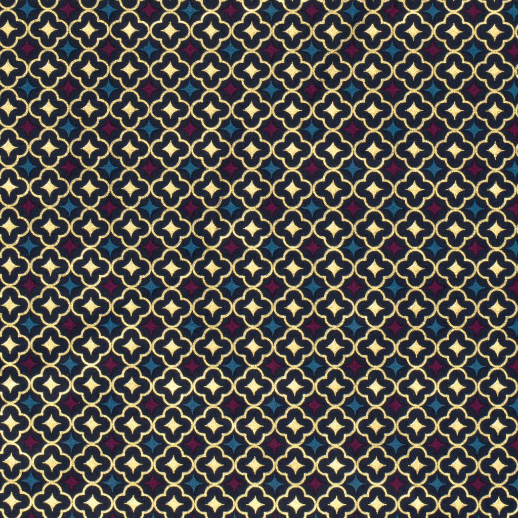 Puplin Ornament oriental | metalik | tamnoplava | 100%CO
Puplin Ornament oriental | metalik | tamnoplava | 100%CO