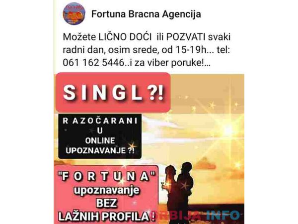 ˝FORTUNA˝- UPOZNAVANJE BEZ LAŽNIH PROFILA