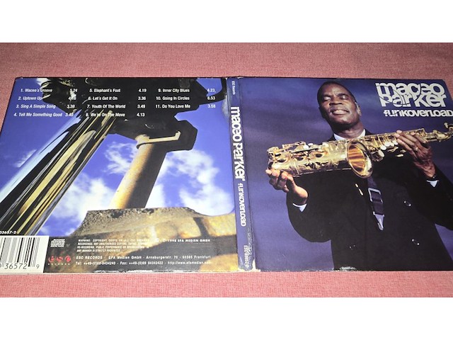 Maceo Parker - Funkoverload , ORIGINAL