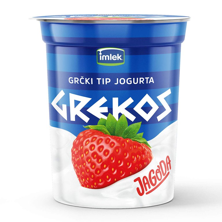 Grekos jogurt sa jagodom 400g