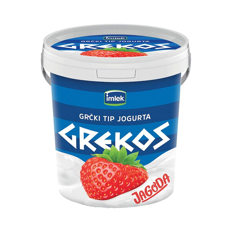 Grekos jogurt voćni jagoda 700g čaša grekos