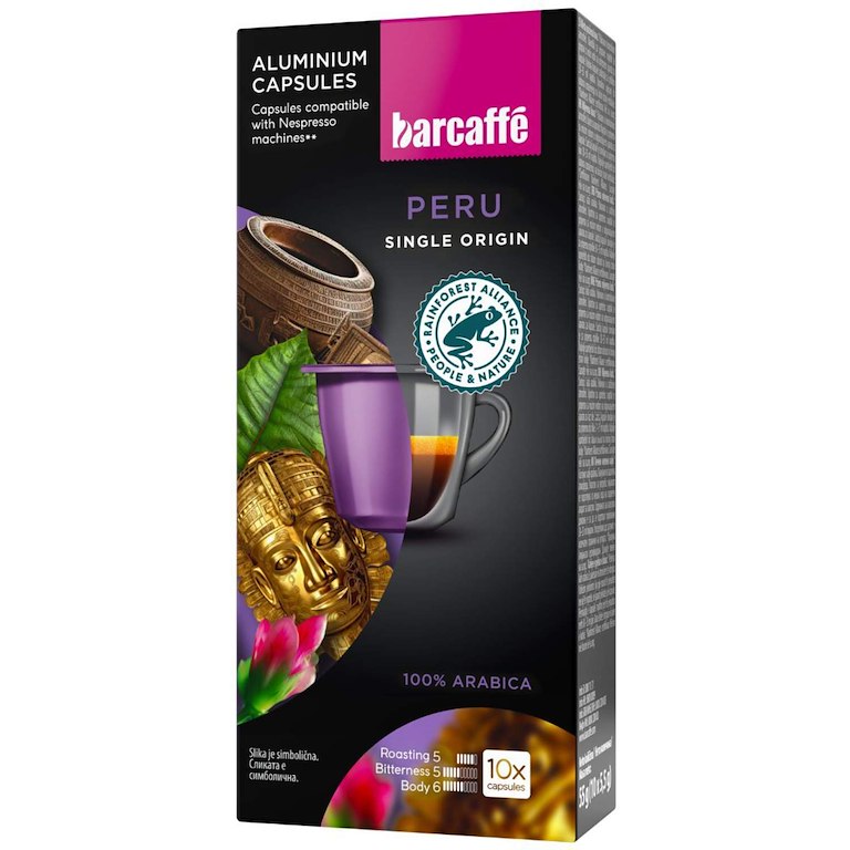 Barcaffe kaps nc so peru 55g barcaffe