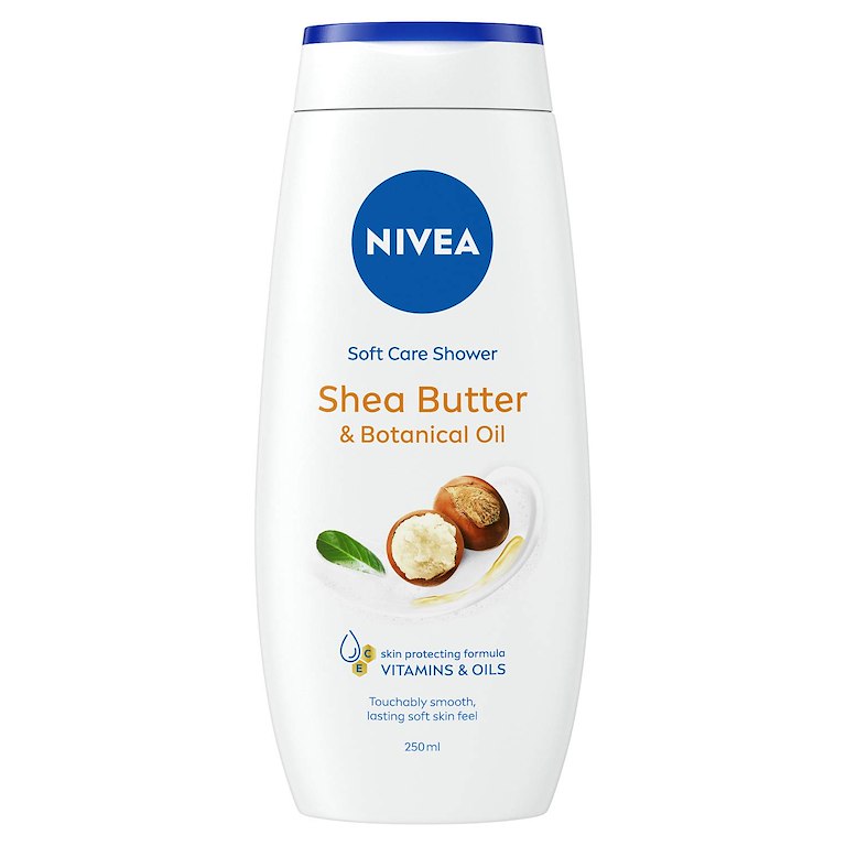 Nivea gel tuš shea butter 250ml nivea