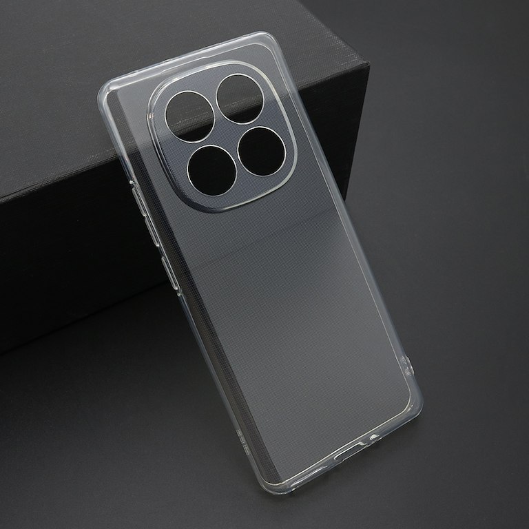 Zastitna ultra tanka (skin) maska / futrola PROTECT - Xiaomi Redmi Note 14 Pro 5G providna (bela) (MS)