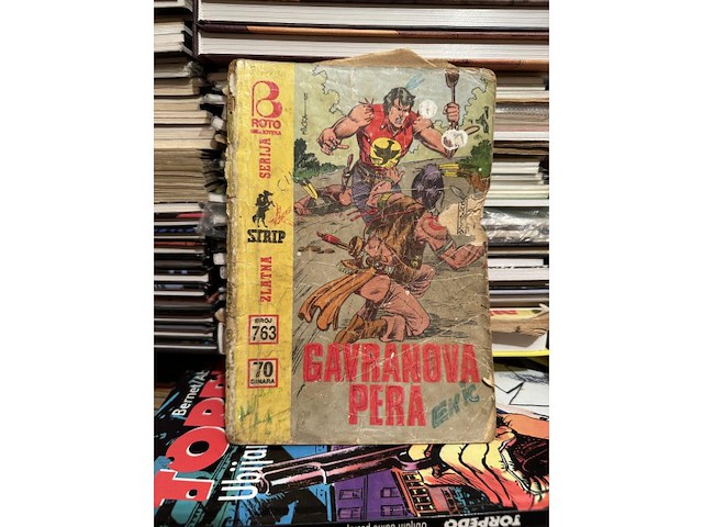 Zlatna serija 763 - Gavranova pera - Zagor