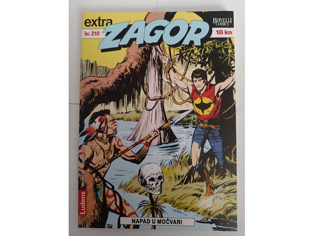 Zagor extra 210 Napad u močvari