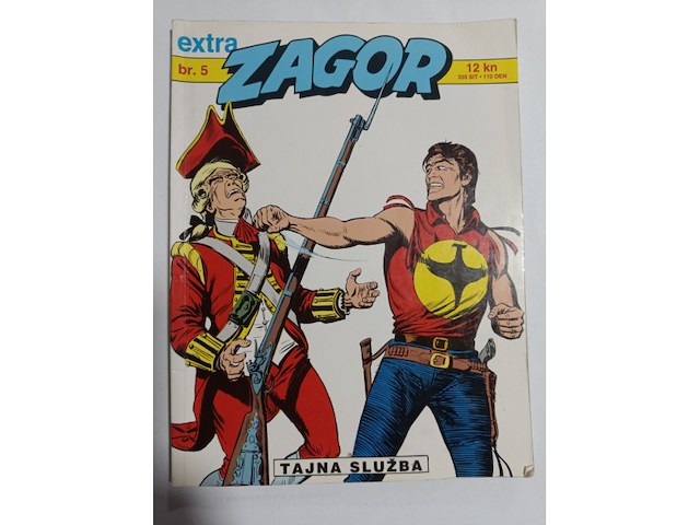 Zagor extra 5 Tajna služba