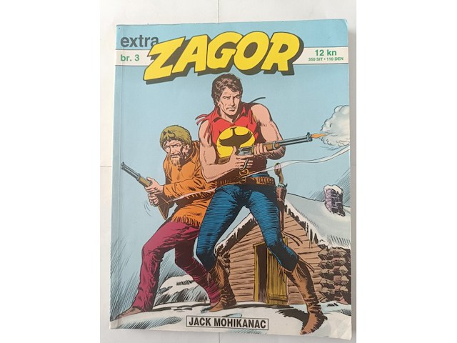 Zagor extra 3 Jack Mohikanac