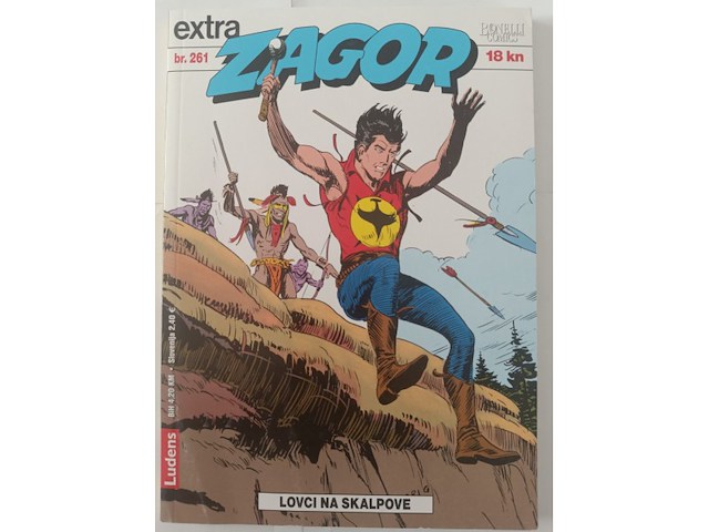 Zagor extra 261 Lovci na skalpove