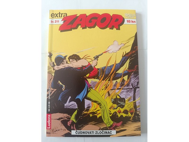 Zagor extra 211 Čudnovati zločinac