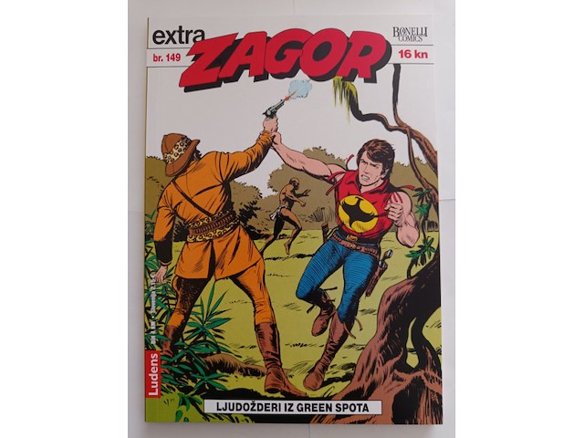 Zagor extra 149 Ljudožderi iz Green Spota