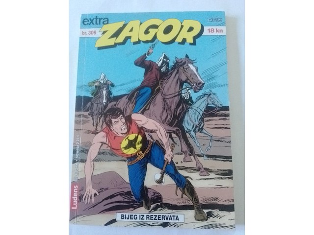 Zagor extra 309 Bijeg iz rezervata