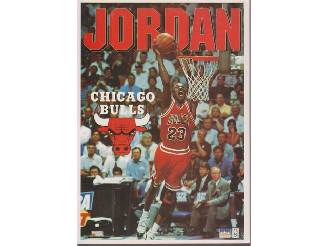 JORDAN / CHICAGO BULSS - izvrsna razglednica !!!!