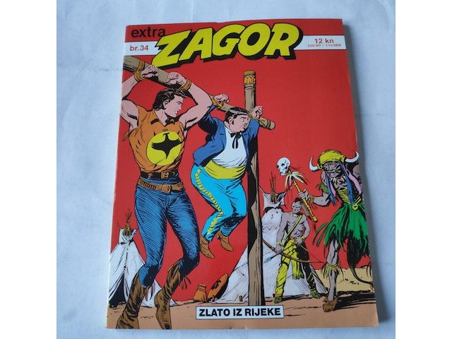 Zagor extra 34 Zlato iz rijeke