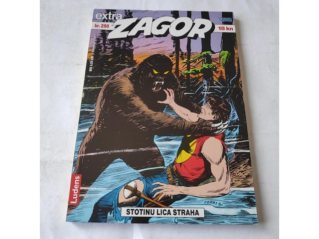 Zagor extra 298 Stotinu lica straha