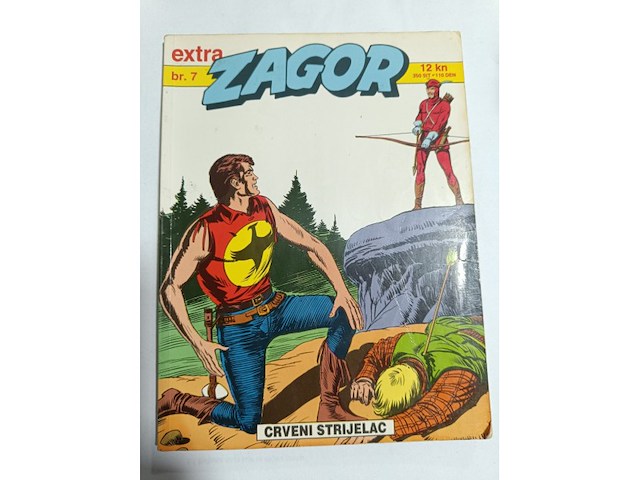 ZAGOR EXTRA 7 Crveni Strijelac