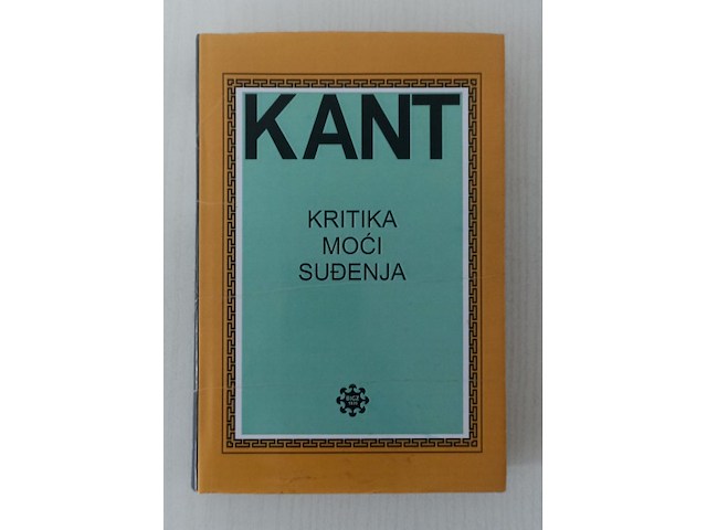 Kant - Kritika moći suđenja