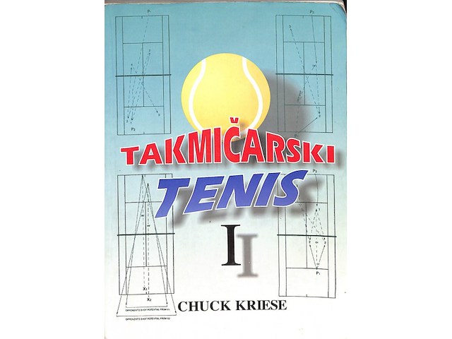 Chuck Kriese - TAKMIČARSKI TENIS 1 (retko!)